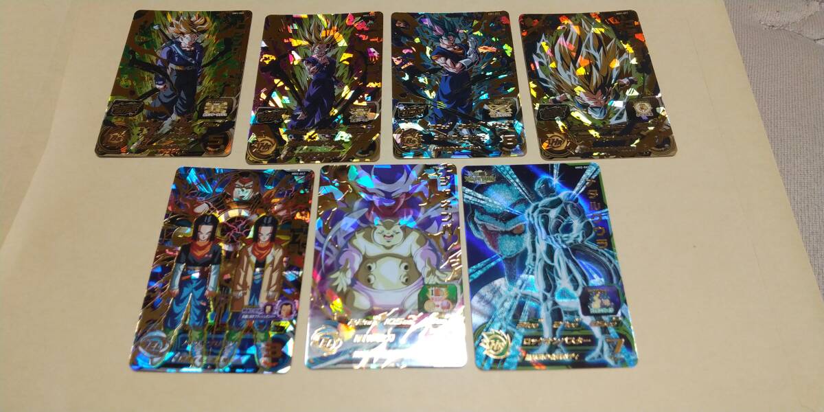 【未使用】(11)未使用 UR7枚セット スーパードラゴンボールヒーローズ MM3-044 ジャネンバ MM2-047 人造人間17号 069メタルクウラ ベジット 他多数の落札情報詳細 ...
