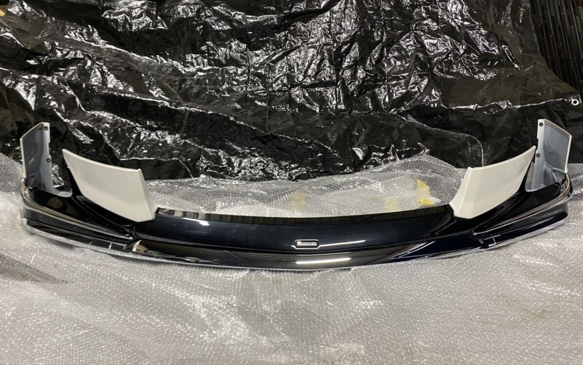 【傷や汚れあり】modellista モデリスタ フロントスポイラー アルファード S 後期 Agh30w Ggh30w Ayh30ハーフ