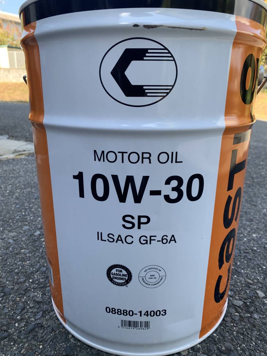 【未使用】個人宅も発送可【送込9800円】トヨタキャッスルSP 10W-30 20Lエンジンオイル複数本数対応可の落札情報詳細 - Yahoo!オークション落札価格検索 オークフリー