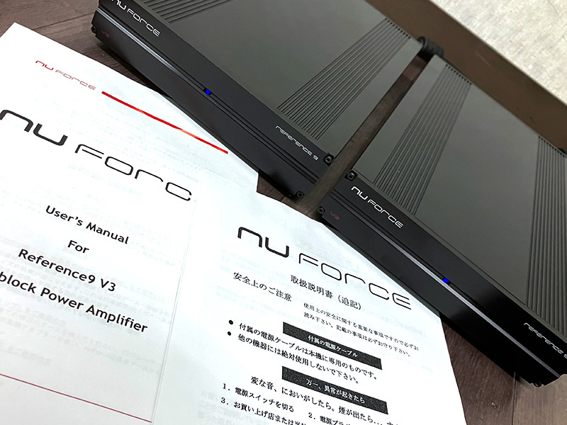【目立った傷や汚れなし】 NuForce Reference9 V3 モノラルパワーアンプ 2台ペア 説明書付属 正規輸入品 ニューフォース の落札情報詳細 - ヤフオク落札価格検索 オークフリー