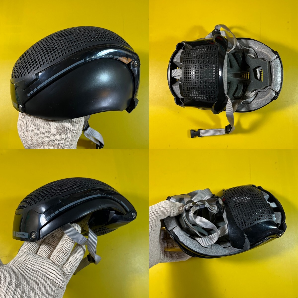 【やや傷や汚れあり】DAHON ダホン 折りたたみ ヘルメット Tern(ターン) Pango Folding Helmet フォールディング ...