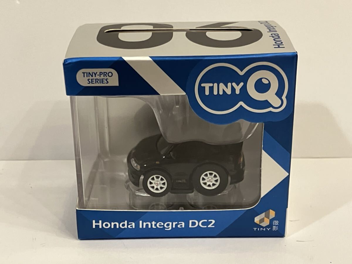 【未使用に近い】超希少!! TINY Q ホンダ インテグラ タイプR DC2 フラメンコブラックパール メタルシャーシ ステアリング可動 vtec typeR チョロQ ZEROの落札情報 ...