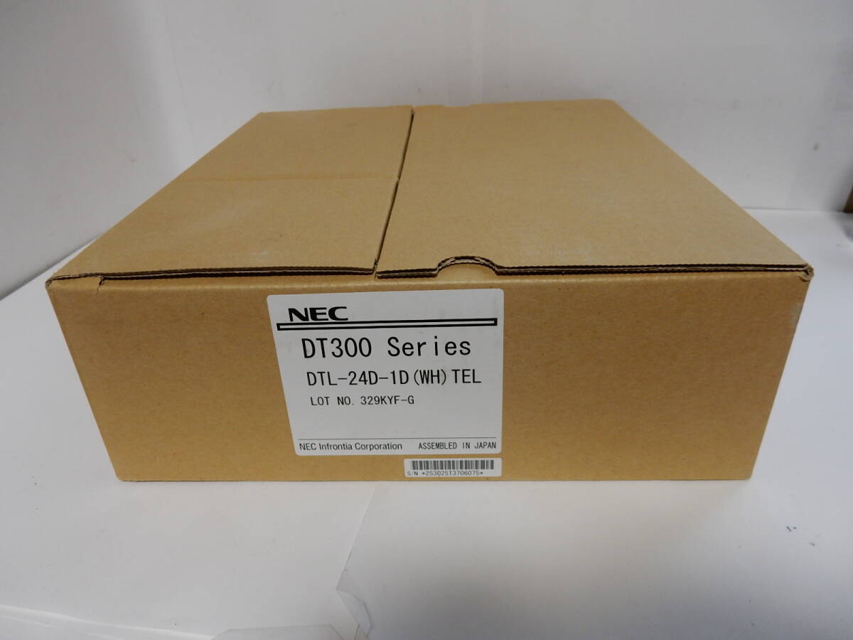 【未使用】②NEC AspireX DT300シリーズ DTL-24D-1D(WH)TEL 24ボタンデジタル多機能電話機 未使用品の落札情報 ...