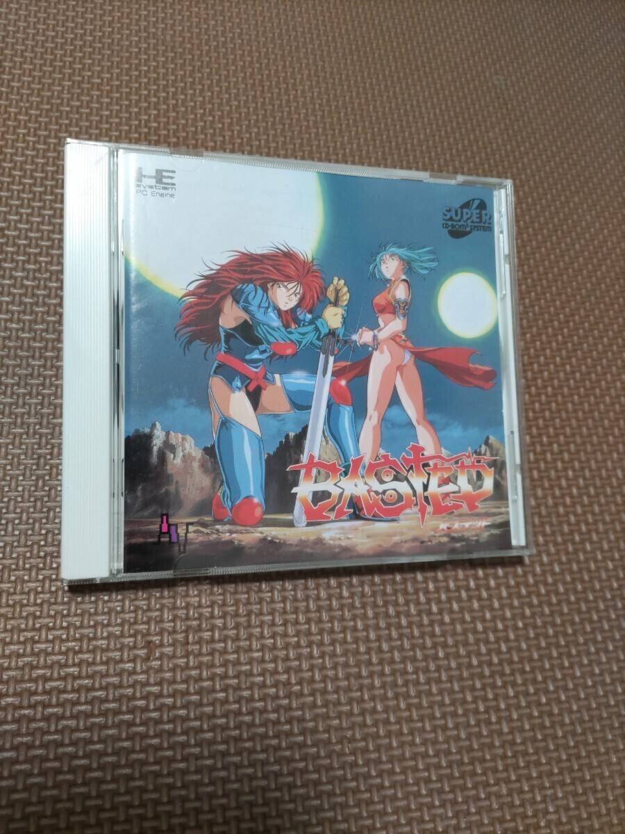 【目立った傷や汚れなし】起動確認済 BASTED バステッド PCエンジン スーパーCD-ROM2 SUPER CD-ROM2 PC Engine PCエンジンソフト PCEngine ...