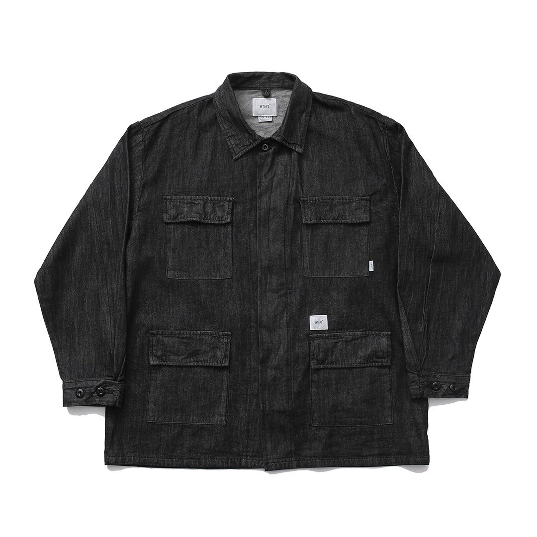 【未使用に近い】美品 Wtaps denim jacket ダブルタップス デニムジャケット ジャンパー サイズ 2の落札情報詳細 - ヤフオク落札価格検索 オークフリー