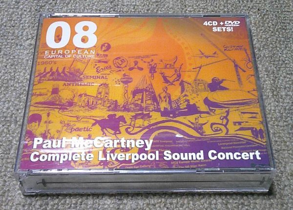 【未使用に近い】輸入盤4CD+1DVD：BEATLES/PAUL MCCARTNEY/COMPLETE LIVERPOOL SOUND ...