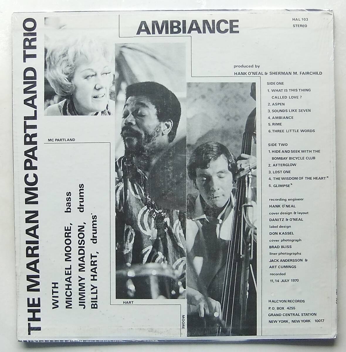 【未使用】 未開封・稀少 MARIAN McPARTLAND / Ambiance Halcyon HL 103 の落札情報詳細 - Yahoo!オークション落札価格検索 オークフリー