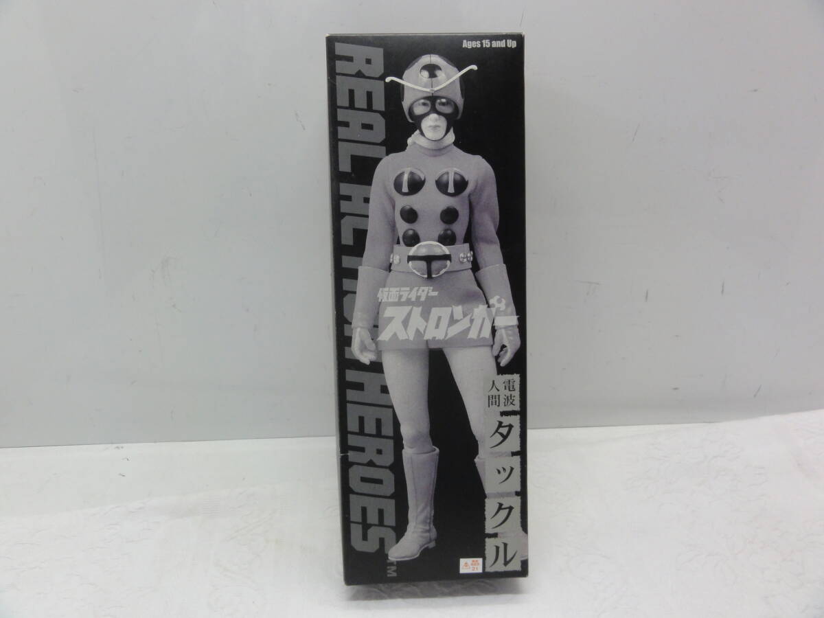 【目立った傷や汚れなし】X333 RAH 電波人間タックル 仮面ライダーストロンガー 購入チケット限定 リアルアクションヒーローズ No.252 RAH メディコムトイの落札情報詳細 ...