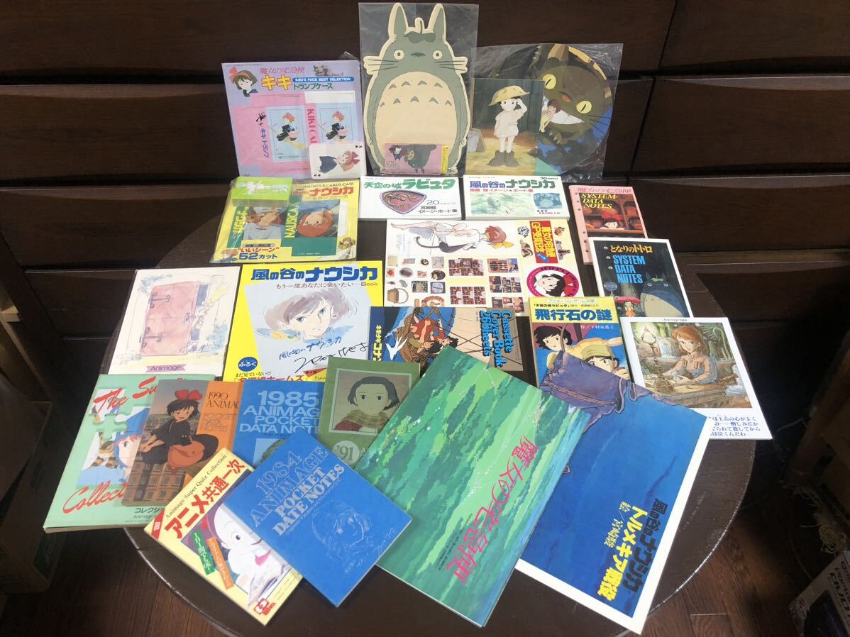 【傷や汚れあり】0407-1 宮崎駿 ジブリ 雑誌 付録 冊子 ポスター まとめ売り トトロ 魔女の宅急便 風の谷のナウシカ 当時物 長期保管 希少品 現状品の落札情報詳細 - ヤフオク落札 ...