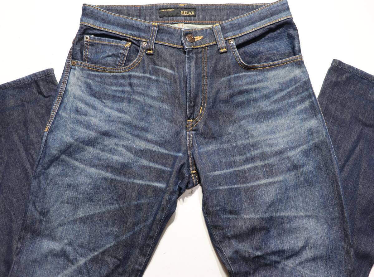 【目立った傷や汚れなし】♂ EDWIN 503ZERO 程度良好 濃紺ヒゲ落ち加工 W32の落札情報詳細 - ヤフオク落札価格検索 オークフリー