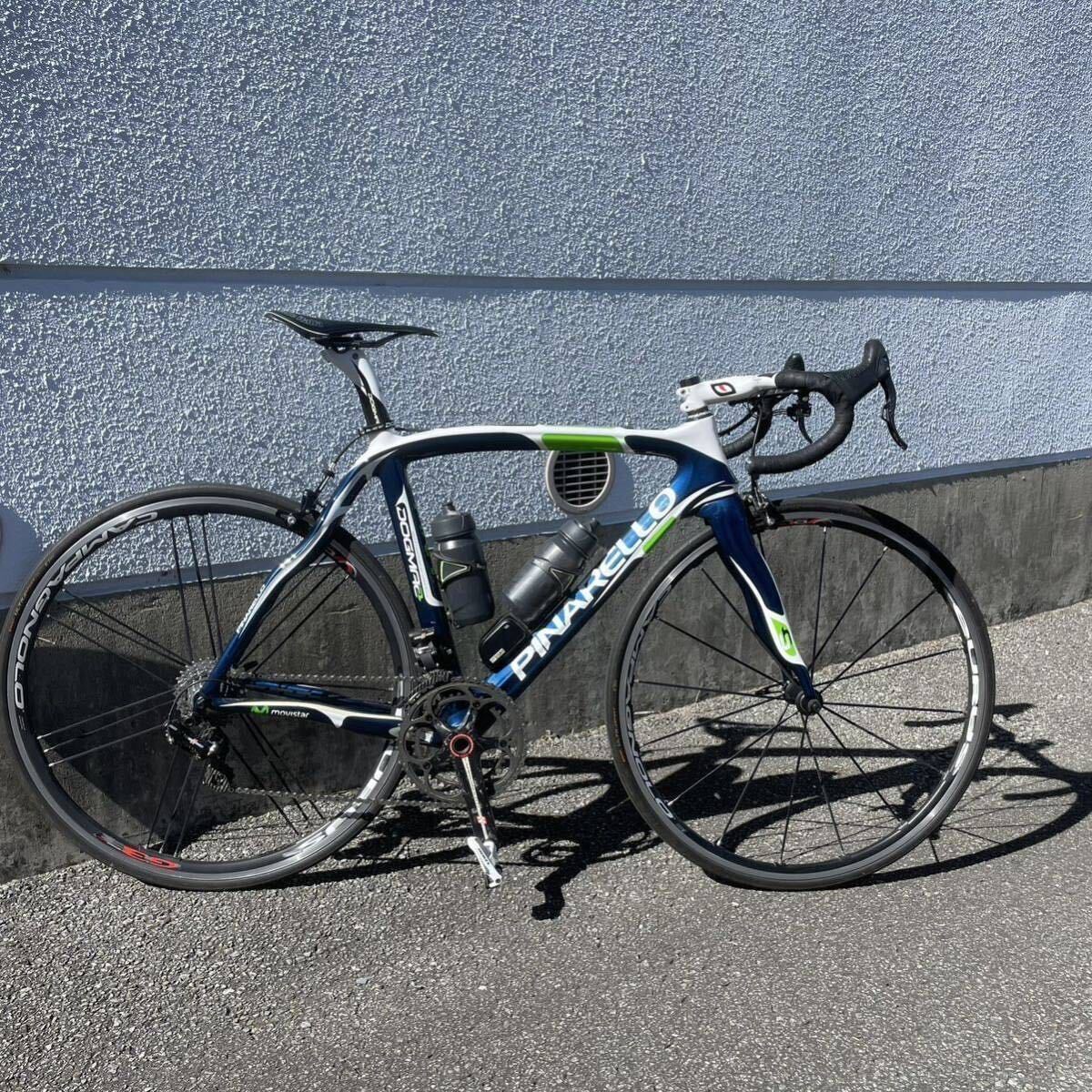 【やや傷や汚れあり】pinarello dogma2 movistar campagnolo eps v1 eurus 515 ピナレロ ...