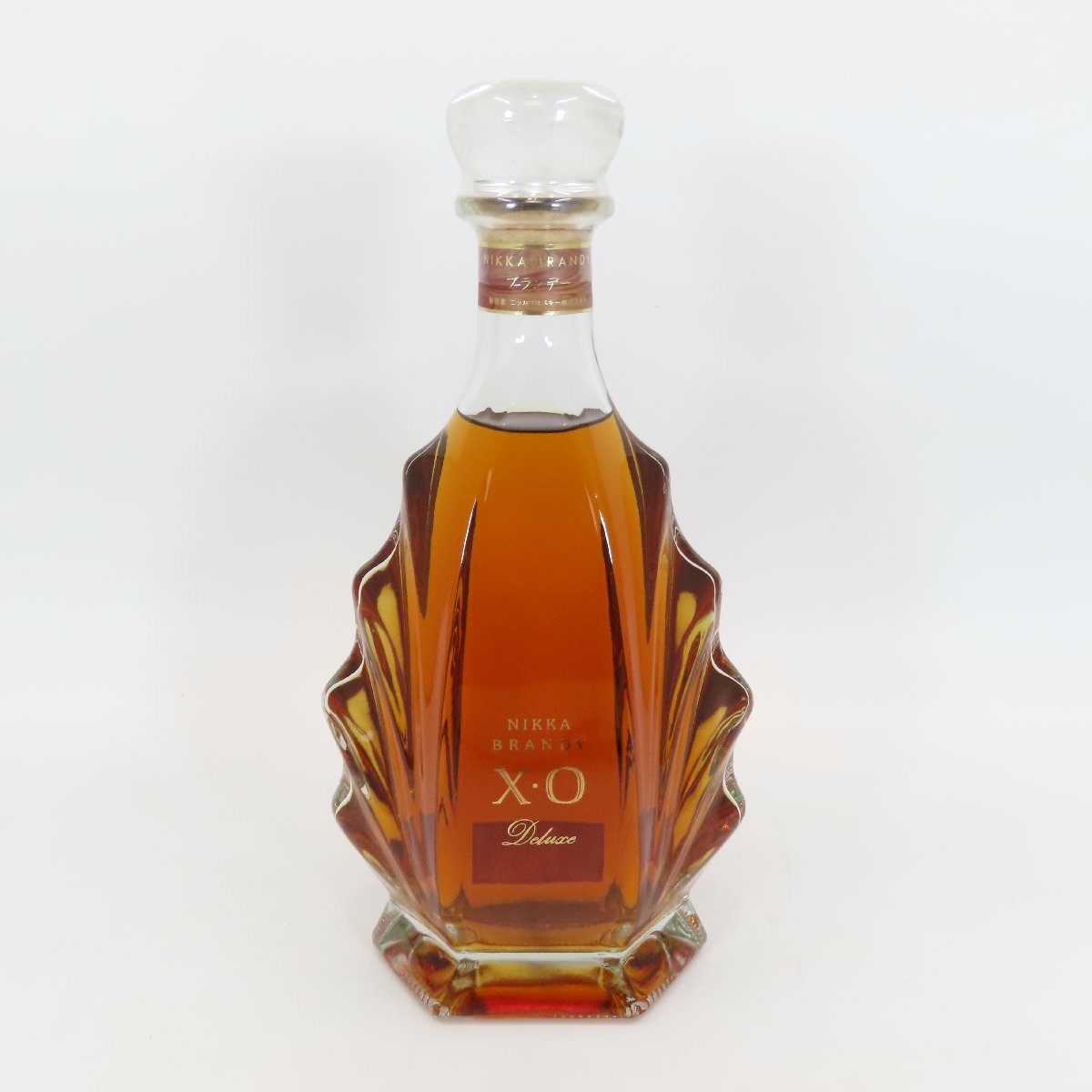 【未使用に近い】7195-80 山口県限定配送 NIKKA ニッカ XO Deluxe デラックス ブランデー 国産 未開封 660ml/40%の落札情報詳細 - ヤフオク落札価格検索 オークフリー