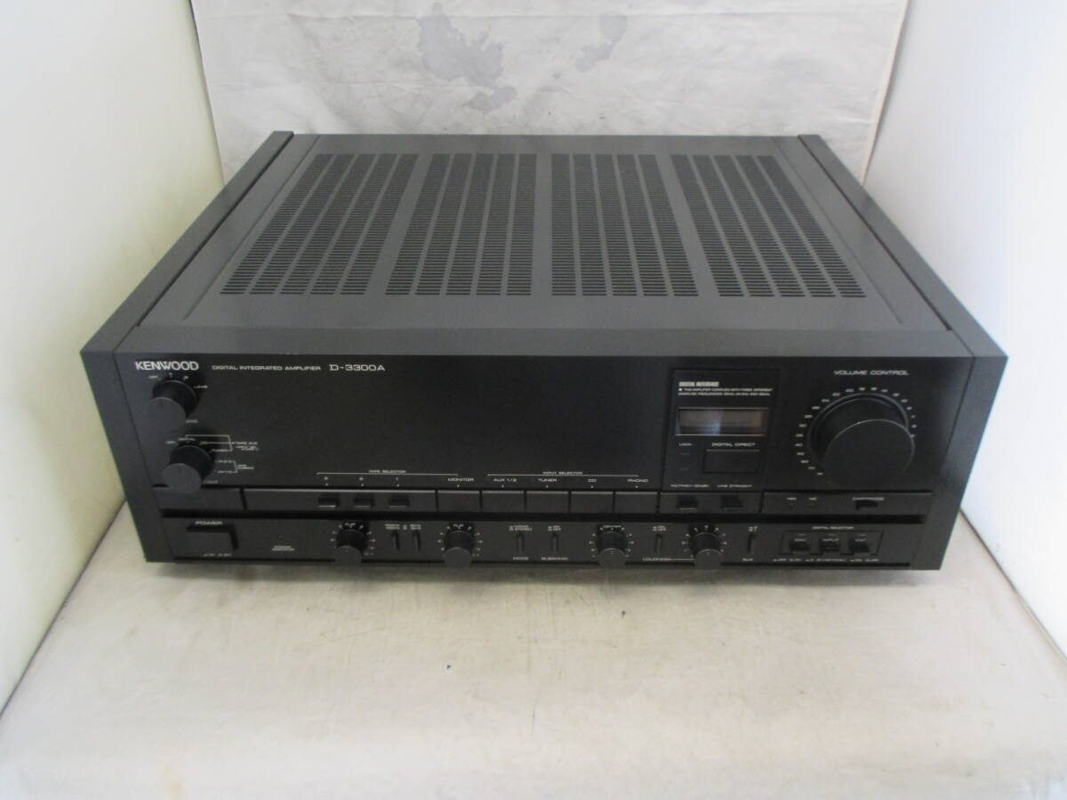 【やや傷や汚れあり】d 3300a Kenwood 高級プリメインアンプ カタログ付き ケンウッドの落札情報詳細 ヤフオク落札価格検索