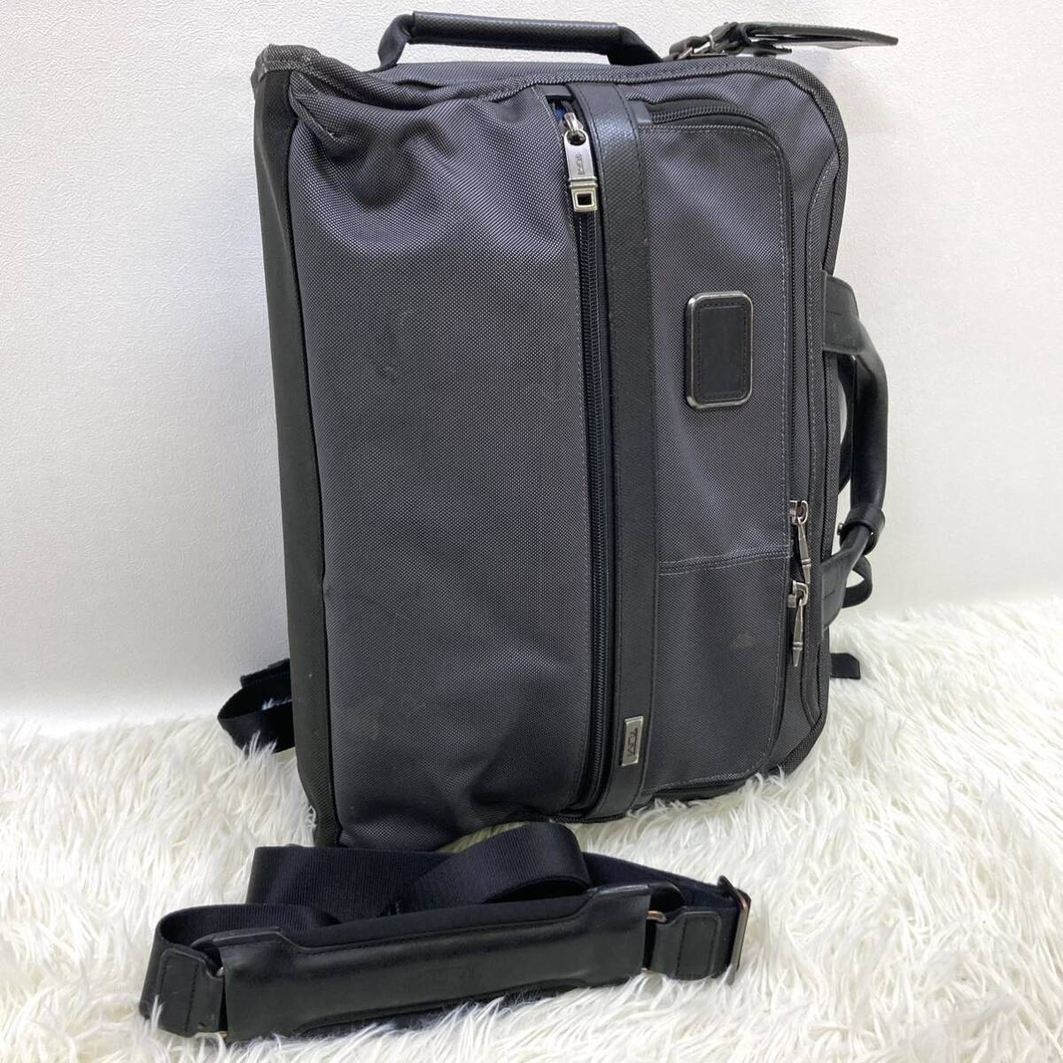 【やや傷や汚れあり】1円 【超人気】 TUMI トゥミ ALPHA2 3way スリム スリーウェイ ブリーフ 26182PW2E リュック ビジネスバッグ グレー A4収納 ショルダーの落札 ...