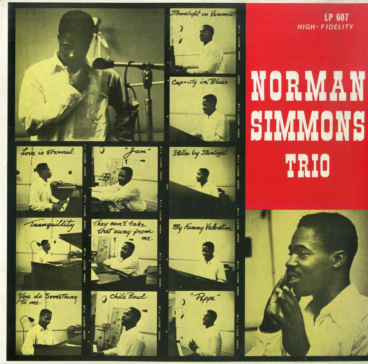 【目立った傷や汚れなし】A00591967/LP/ザ・ノーマン・シモンズ・トリオ「Norman Simmons Trio (1983年・UPS ...