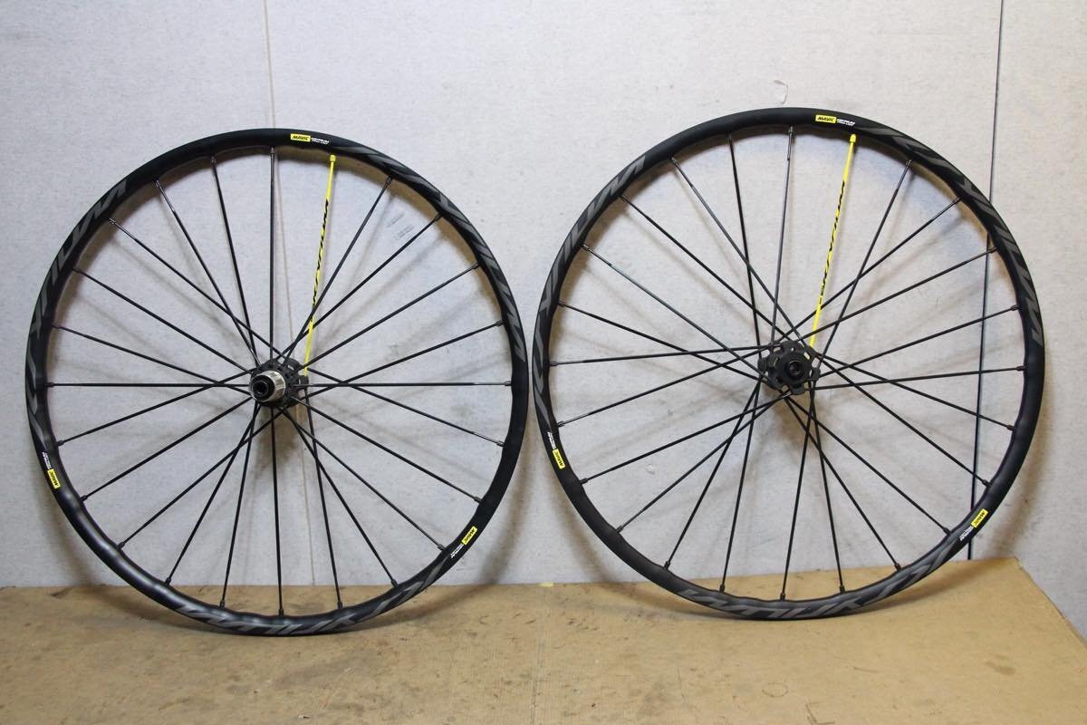 【やや傷や汚れあり】 MAVIC マビック KSYRIUM PRO UST DISC シマノフリー 11s対応 クリンチャー チューブレス ...