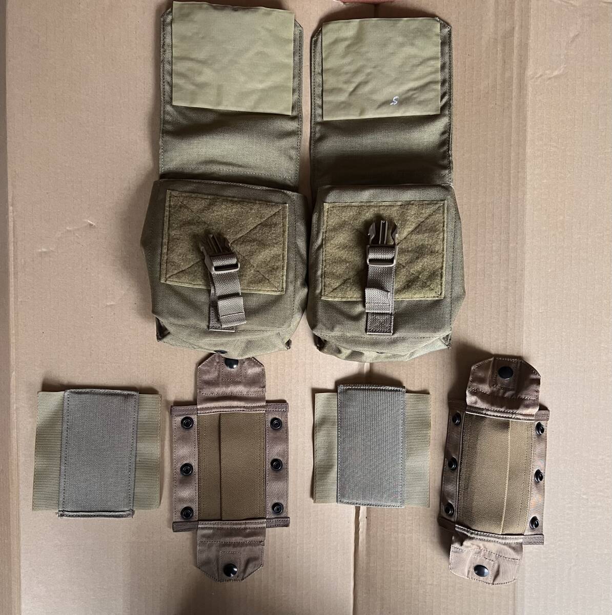 【未使用に近い】実物 EAGLE MAR CIRAS Lサイズ カーキ (sflcs soflcs blackhawk nsw アドミン ...