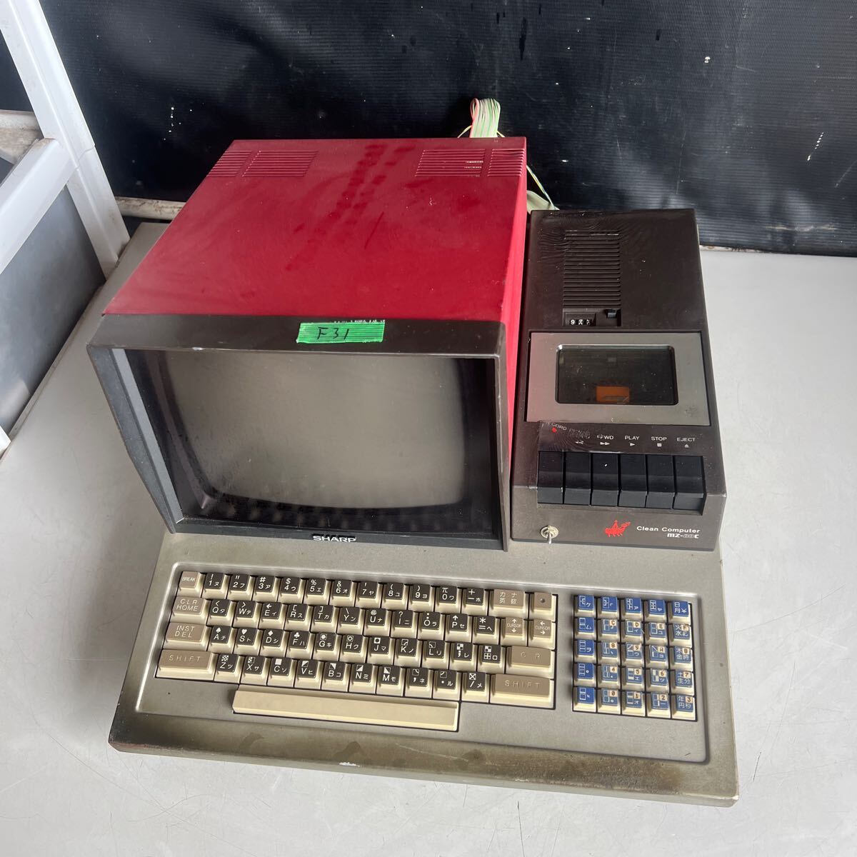 【傷や汚れあり】f31 120サイズ発送 中古 Sharp Mz 80c 旧型pc Clean Computer 現状品の落札情報詳細