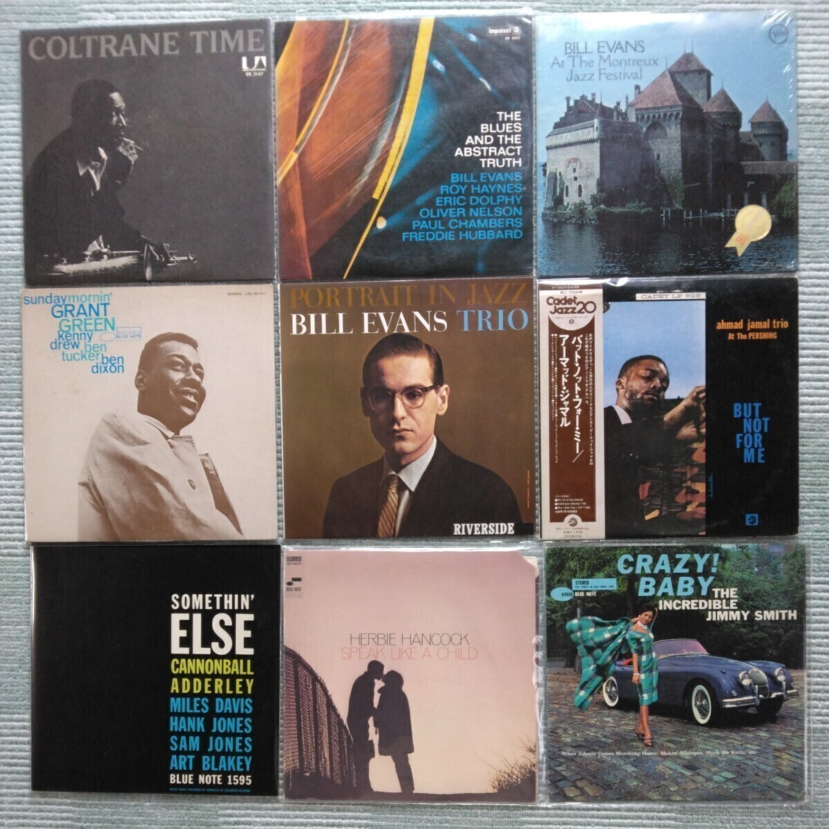 【やや傷や汚れあり】63枚セット Lee Morgan Grant Green Bill Evans Herbie Hancock Miles Davis John Coltrane ...