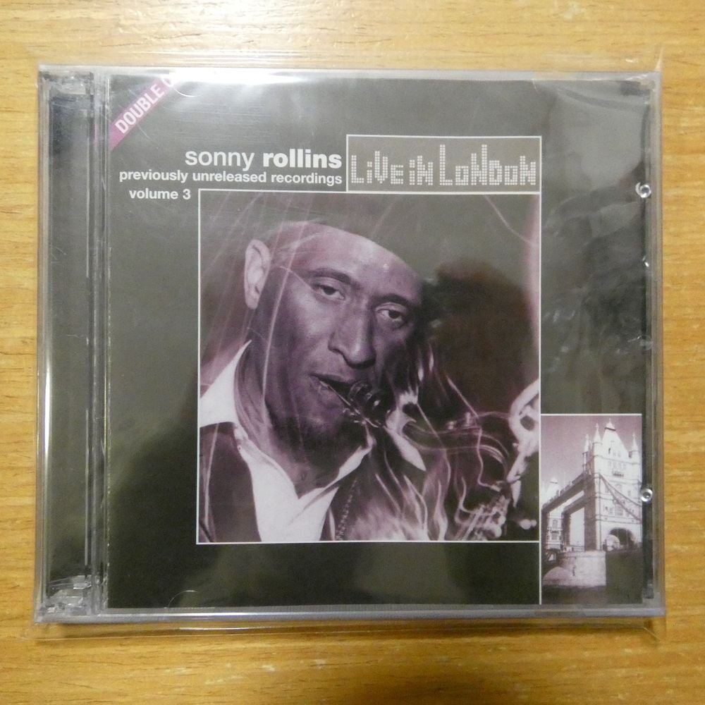 【やや傷や汚れあり】5055055902040;【未開封/2CD】SONNY ROLLINS / LIVE IN LONDON VOL.3 ...