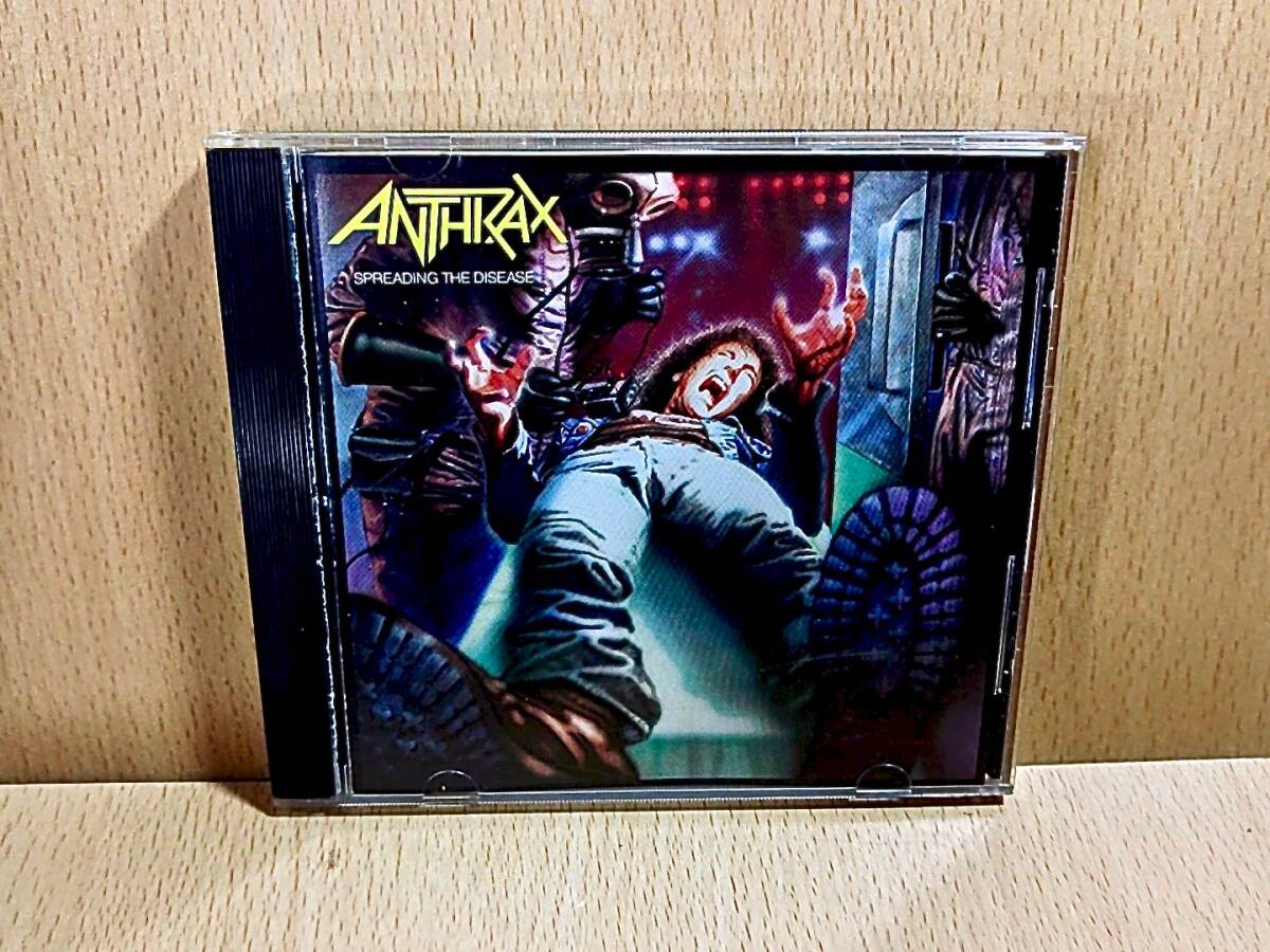 【やや傷や汚れあり】ANTHRAXアンスラックス/Spreading The Disease狂気のスラッシュ感染/CDの落札情報詳細 - Yahoo!オークション落札価格検索 オークフリー