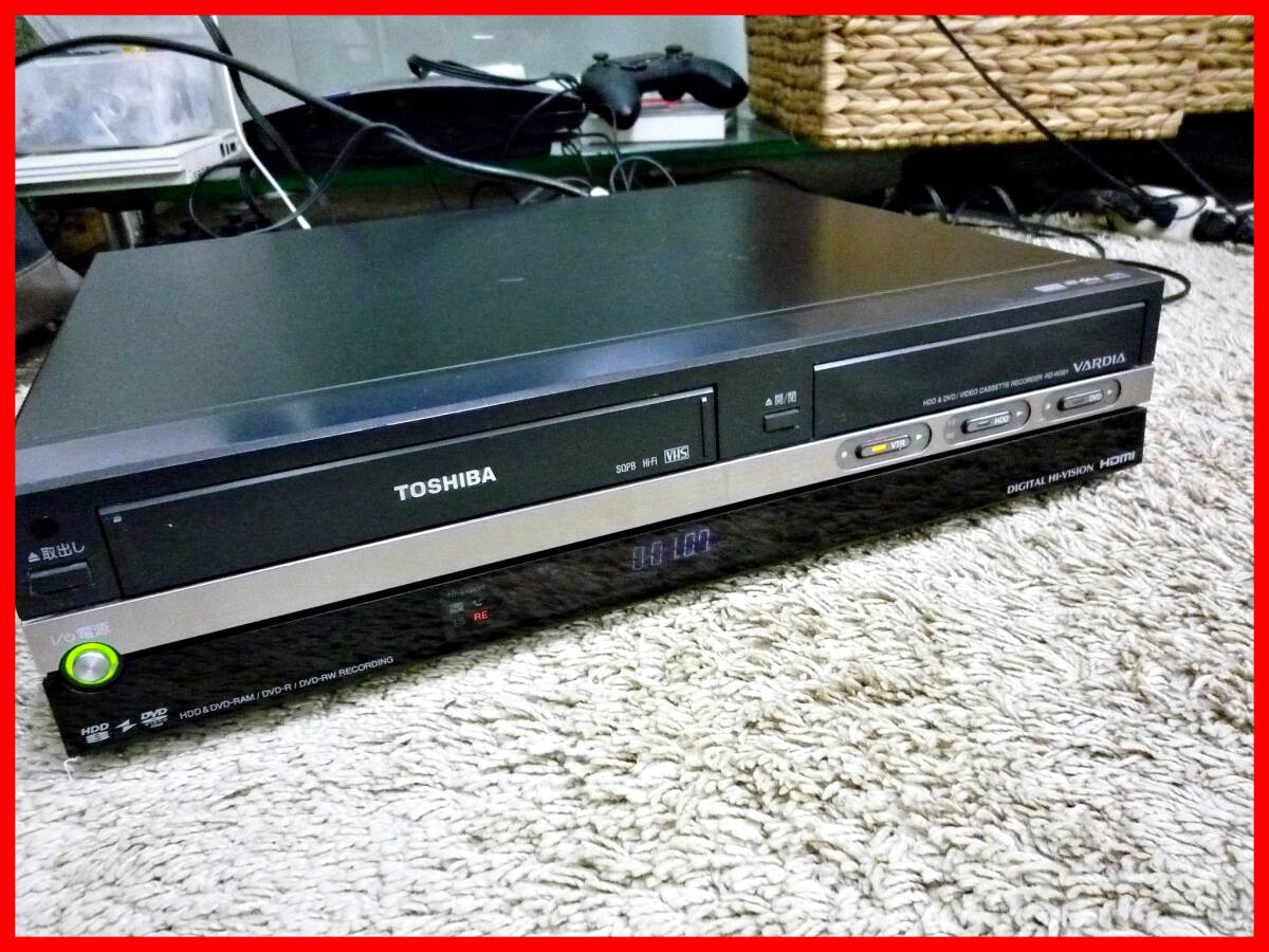 【傷や汚れあり】★TOSHIBA RD-W301★東芝 VHS/DVD/HDDレコーダー★ジャンクの落札情報詳細 - ヤフオク落札価格検索 オークフリー