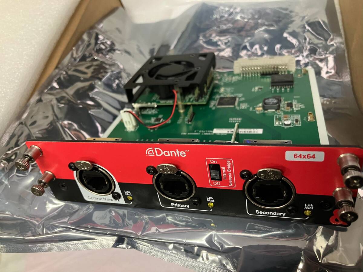 【未使用に近い】Allen&Heath M-DL-DANTE64/dante 64×64 ほぼ未使用 avantis / Dliveの落札情報 ...