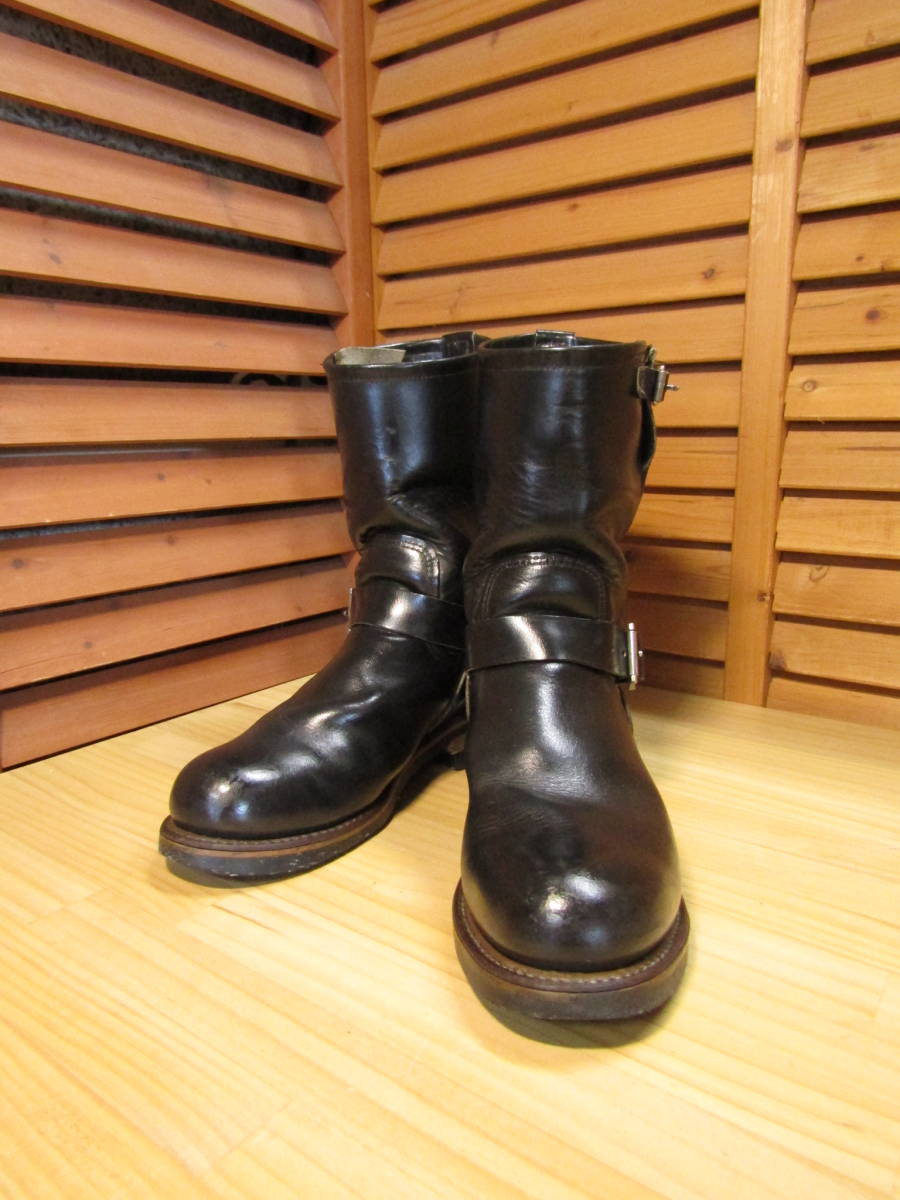 【目立った傷や汚れなし】M1Y 729【RED WING レッドウィング】03年製 PT99 プリントタグ 2268 エンジニア ブーツ ブラック SIZE 9 1/2Dの落札情報詳細 ...