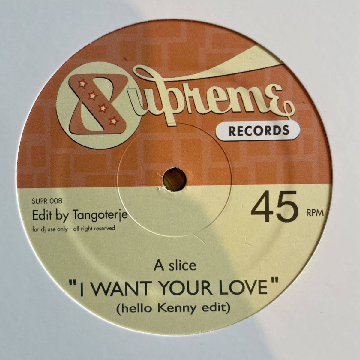 【目立った傷や汚れなし】Tangoterje I Want Your Love / Sweet Dynamite Todd Terje ...