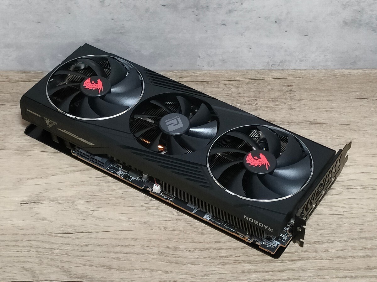 【やや傷や汚れあり】AMD PowerColor Radeon RX6800XT 16GB AXRX RED DRAGON OC ...