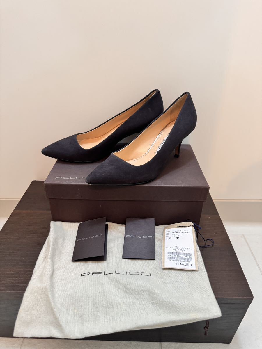 【やや傷や汚れあり】PELLICO ペリーコ パンプス ヒール ブラック 黒 37 1/2 24.5cm レディース イタリア製 ② ヒール高さ6cmの落札情報詳細 - ヤフオク落札価格検索 ...