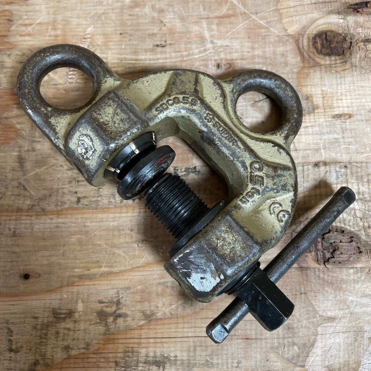 【傷や汚れあり】スーパーツール スクリューカムクランプ SDC0.5S ダブル・アイ型ツイストカム式 荷重0.5t クランプ範囲1～25mm 中古品☆送料520☆レ+の落札情報詳細 ...