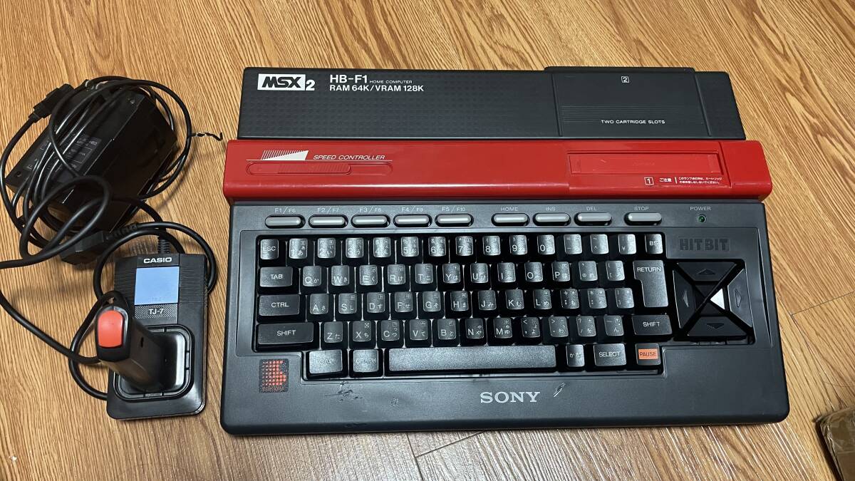 【傷や汚れあり】SONY MSX 2 HB-F1 ホームコンピューター セット ビンテージ テレビゲーム コレクションの落札情報詳細 ...