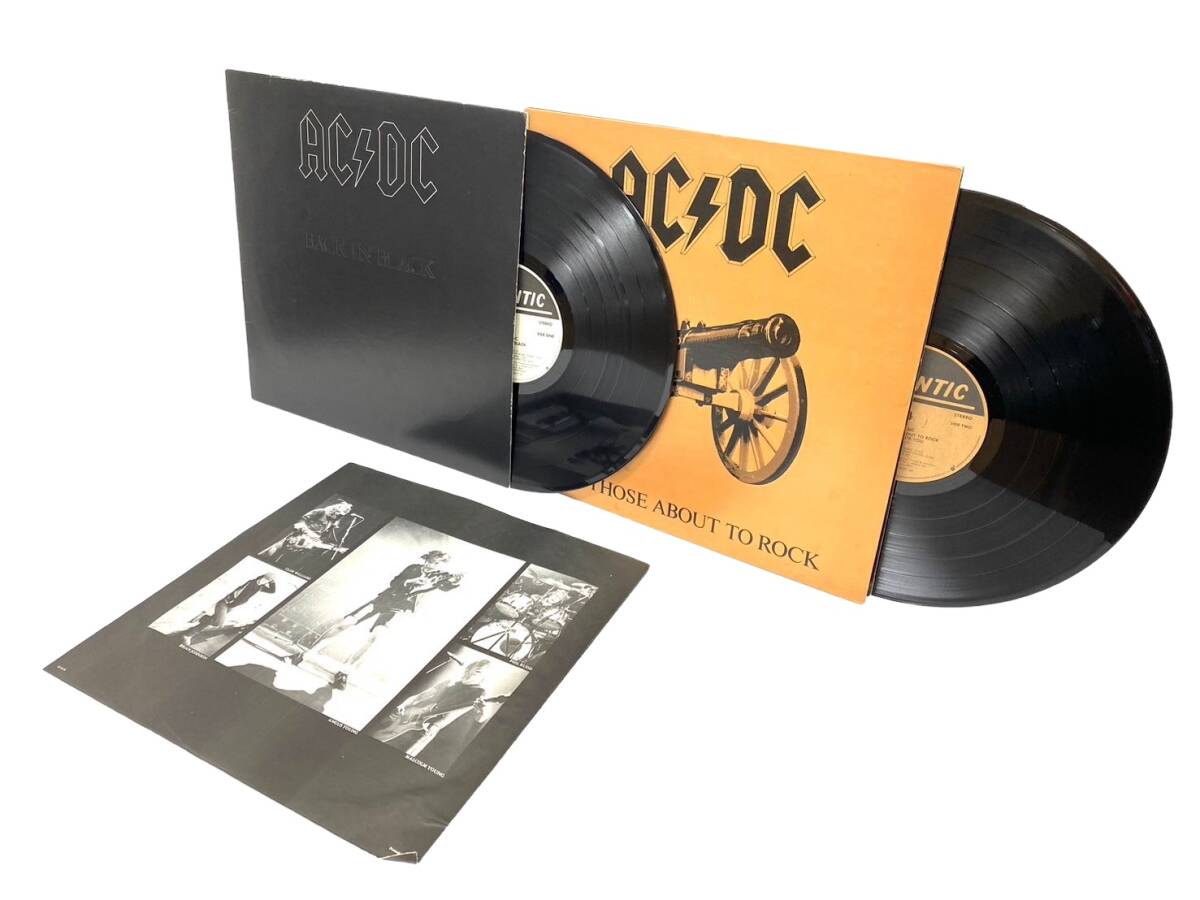 【傷や汚れあり】MTE★LPレコード/US盤/2枚セット★ AC/DC BACK IN BLACK (SD16018) FOR THOSE ABOUT TO ROCK (SD11111)の落札 ...