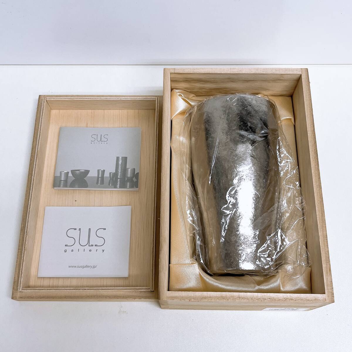 【未使用】未使用 SUSGallery サスギャラリー 真空 チタンタンブラー チタンカップ S-400B-Mi 木箱入り グラス ビール ビアの落札情報詳細 - Yahoo!オークション落札 ...