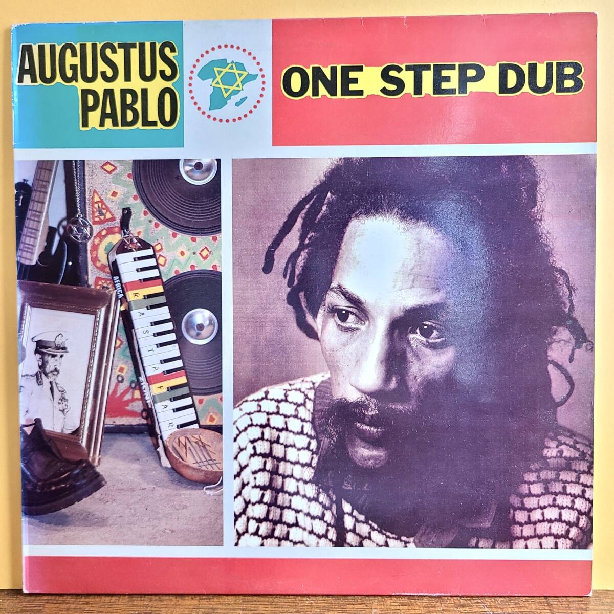 【目立った傷や汚れなし】AUGUSTUS PABLO / ONE STEP DUB [ Greensleeves ] UK Orig盤LPの ...