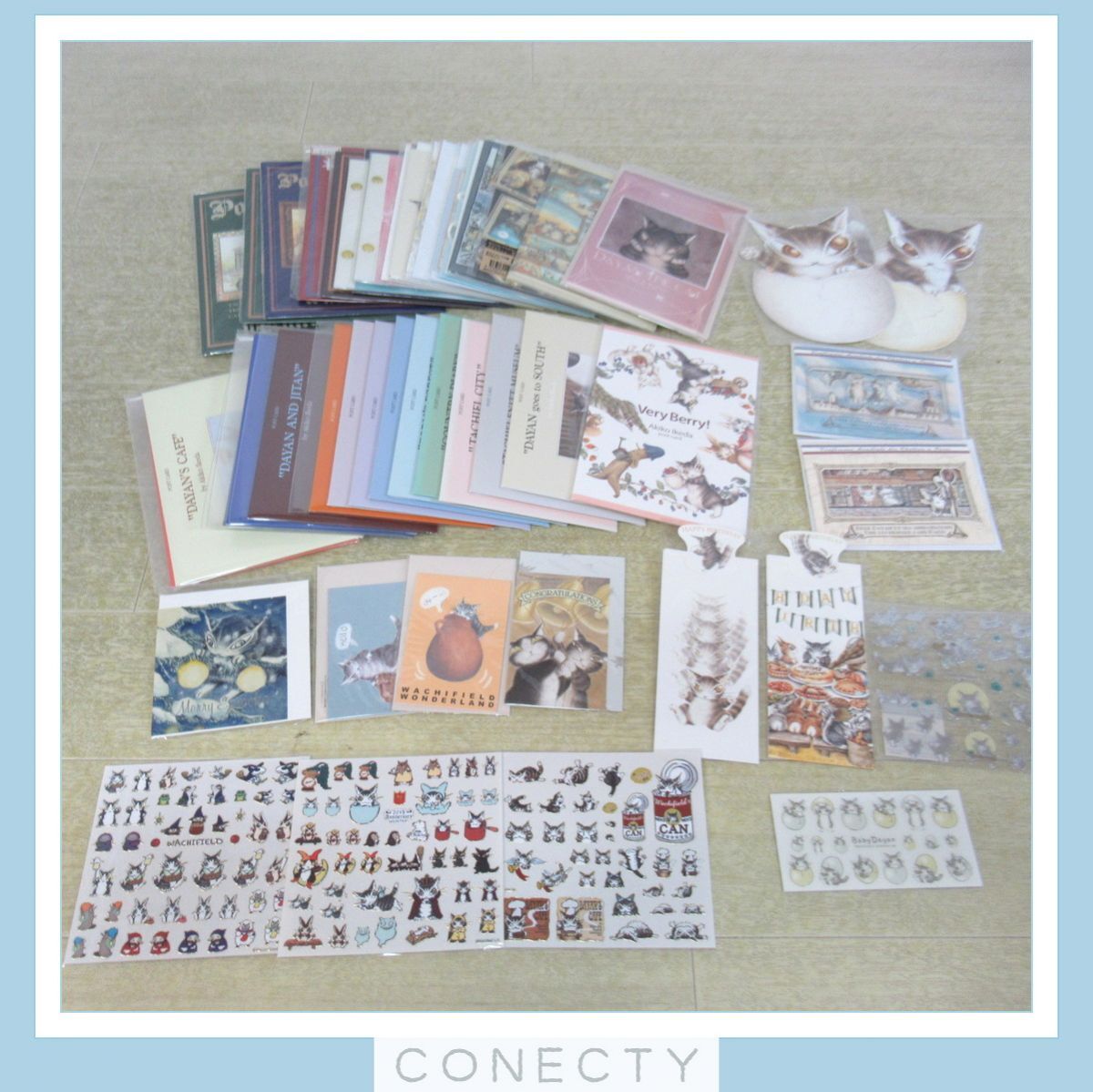 【やや傷や汚れあり】わちふぃーるど WACHIFIELD ポストカード多め/シール/ミニカード/ポストカード入りクリアファイル 他 まとめて ...