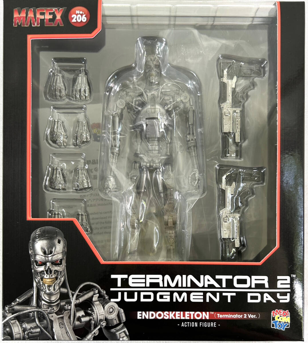 【未使用】【新品 未開封】MAFEX No.206 ENDOSKELETON/エンドスケルトン（Terminator2 Ver.）の落札情報 ...
