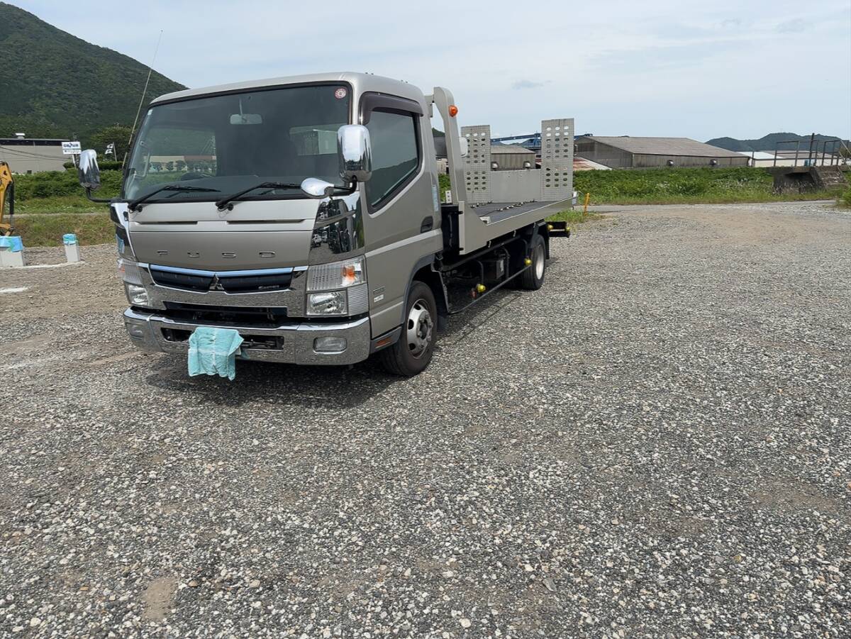 【走行距離 91,046 km】H29 キャンター 積載車 エスライド カスタム 175PSの落札情報詳細 - Yahoo!オークション落札価格検索 オークフリー