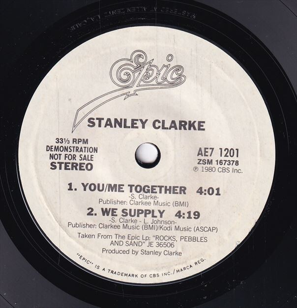 【目立った傷や汚れなし】90413i 美盤12LP★ STANLEY CLARKE / ROCKS, PEBBLES AND SAND ...