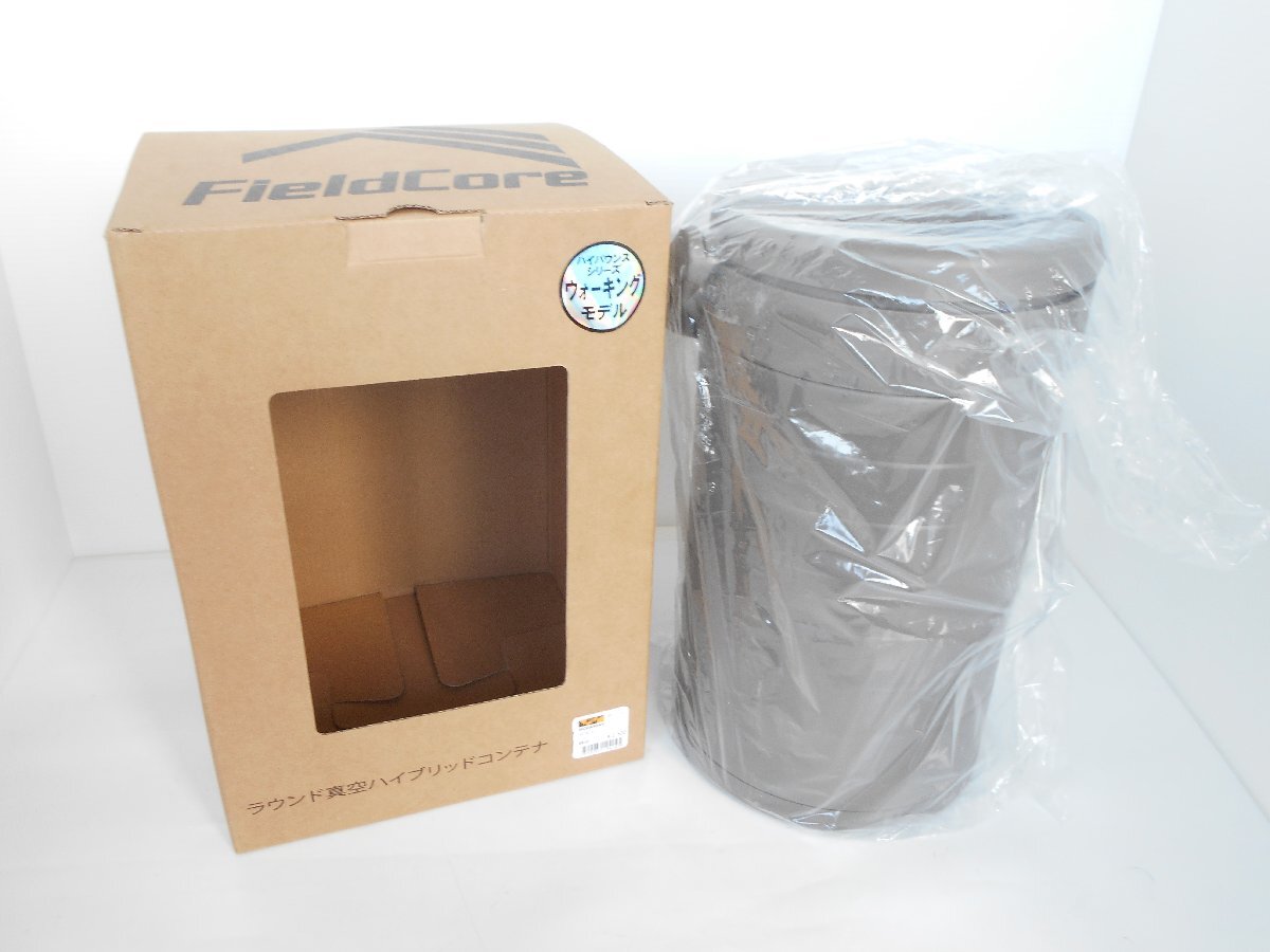 【未使用】 未使用 ワークマン FieldCore ラウンド 真空ハイブリッドコンテナ ダークブラウン 5L FCD22の落札情報詳細 - Yahoo!オークション落札価格検索 オークフリー