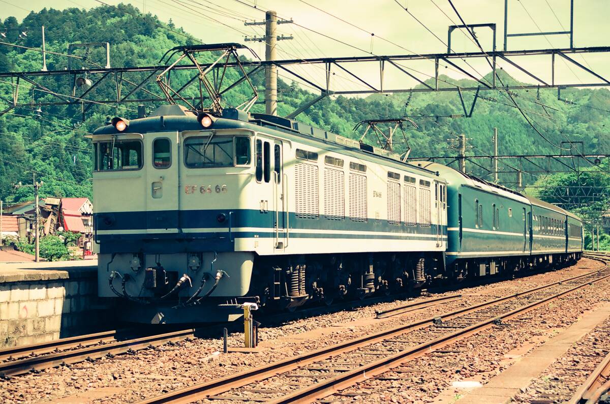 【未使用】♪ EF64 66（ユーロ機）＋20系 KG写真 ♪ の落札情報詳細 - ヤフオク落札価格検索 オークフリー