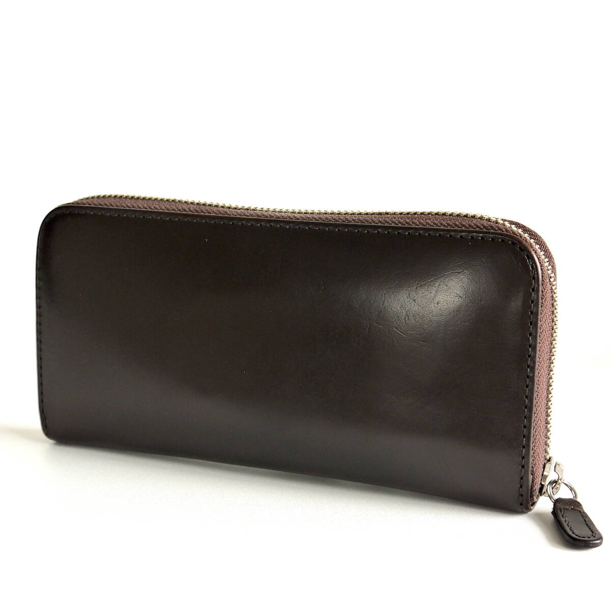 【目立った傷や汚れなし】CONCIATORE ロングウォレット 長財布 英国ブライドルレザー〈 上質な本革を贅沢に使用 〉ラウンドファスナー ダークブラウン 良品の落札情報詳細 - Yahoo ...