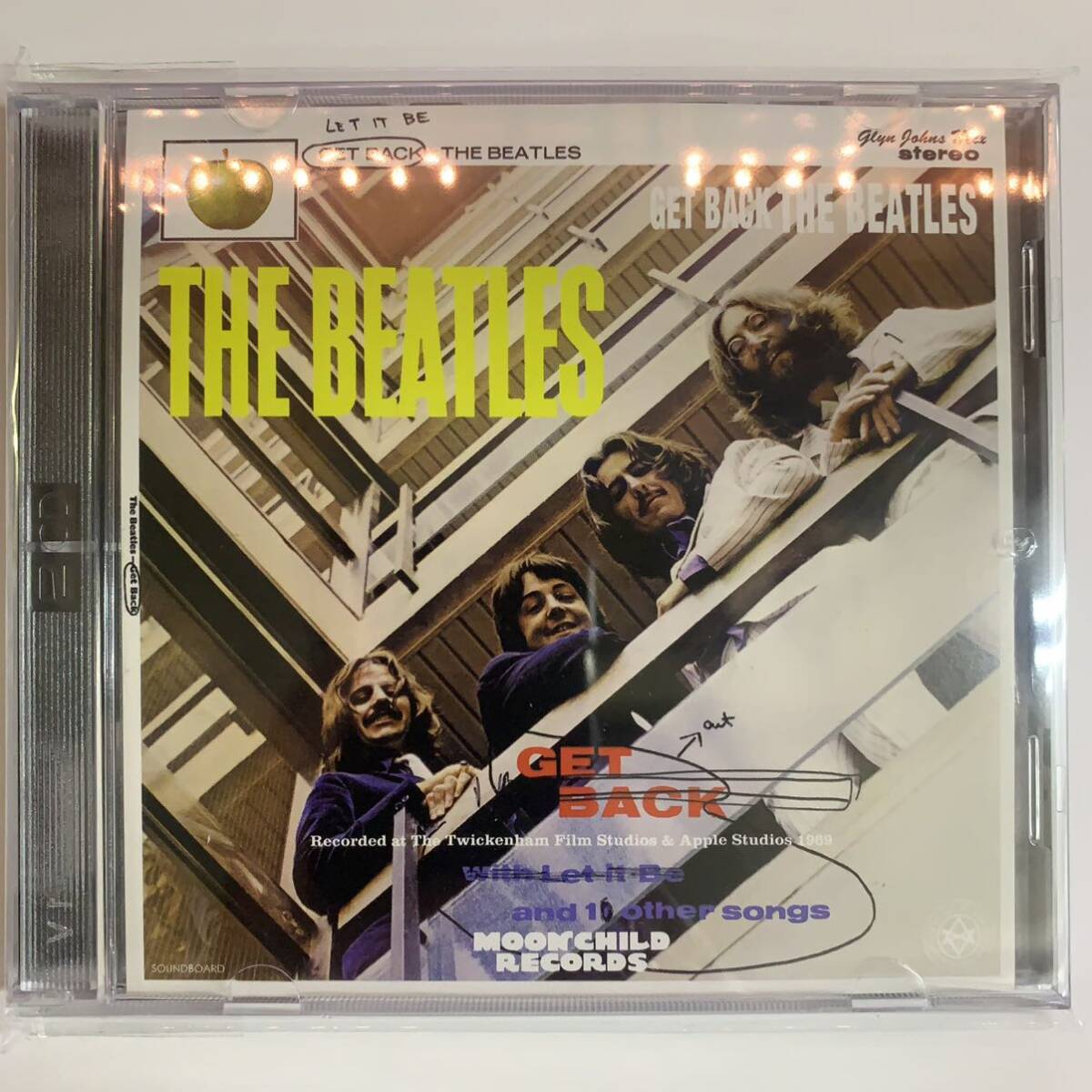 【未使用】THE BEATLES / GET BACK (2CD) Moonchild Records 2バージョンMix収録のド定番アイテム ...