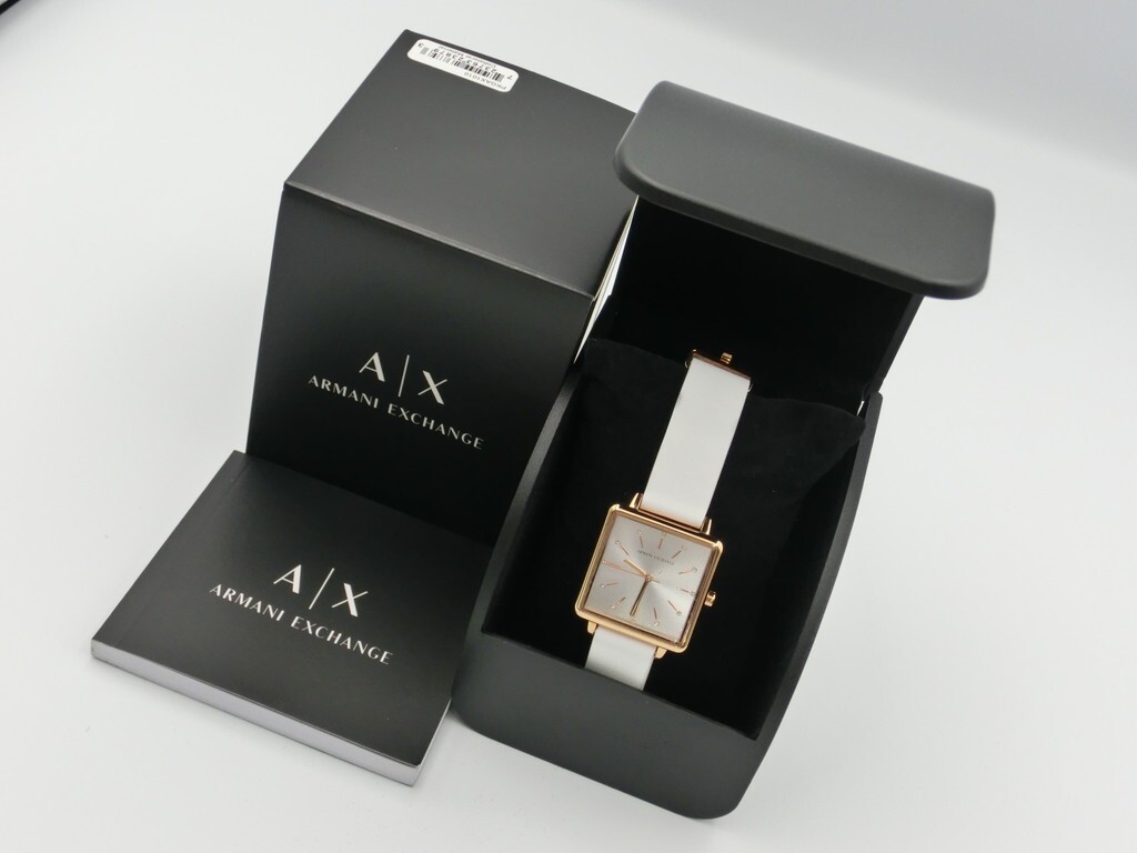 【やや傷や汚れあり】T【1a-07】【60サイズ】 アルマーニ エクスチェンジ armani exchange レディース 腕時計 クォーツ ...