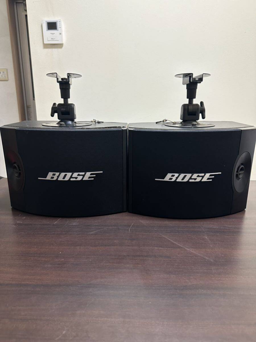 【傷や汚れあり】BOSE 301V SPEAKERスピーカー 金具付き 2台セット 音出し 点検済み ボーズスピーカー 中古品の落札情報詳細 ...