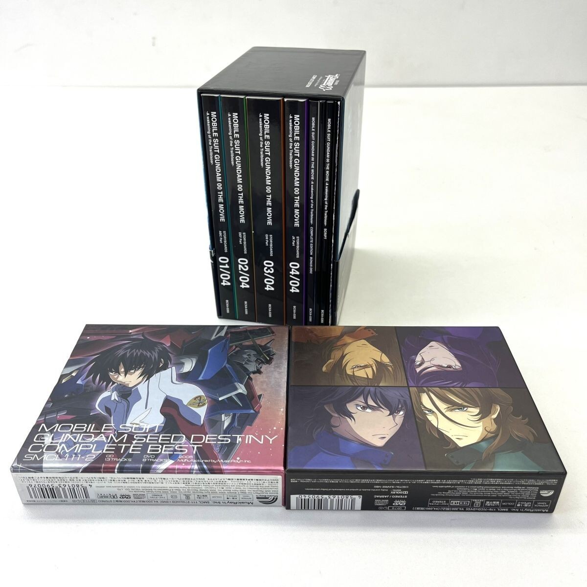 【傷や汚れあり】C101-K22-5771 DVD CD まとめ 劇場版 機動戦士ガンダム OO コンプリートエディション 初回限定生産 / ガンダムOO コンプリートベストの落札情報詳細 ...