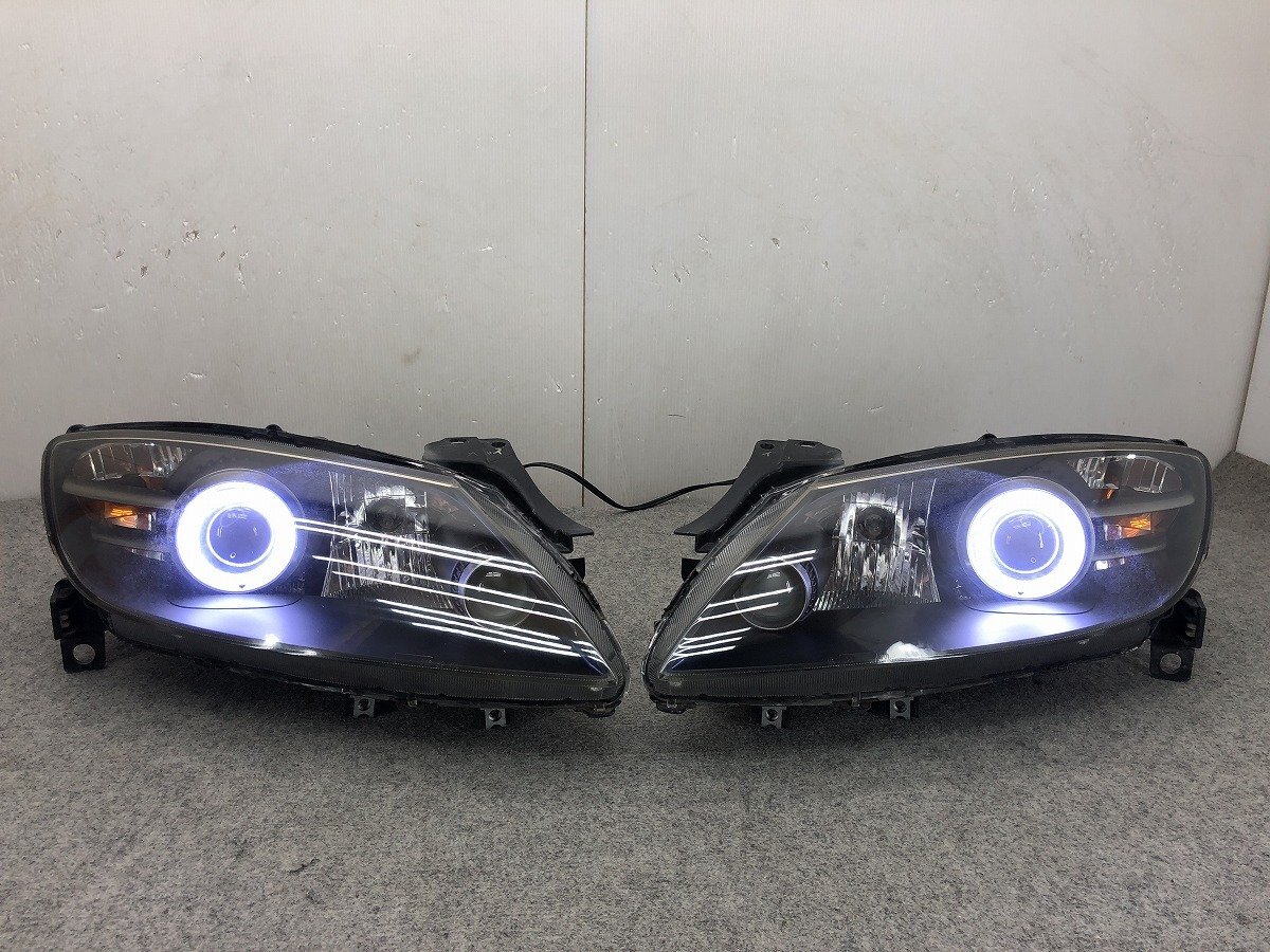 【やや傷や汚れあり】RX－8 前期 純正 最強COB ホワイトLEDイカリング ヘッドライト T9844の落札情報詳細 - Yahoo!オークション落札価格検索 オークフリー