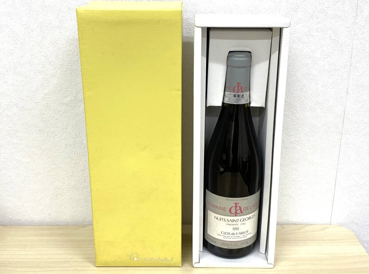 【目立った傷や汚れなし】【4684】★未開栓★ドメーヌ・ド・ラルロ ニュイ・サン・ジョルジュ プルミエ・クリュ クロ・ド・ラルロ 1995 赤 ワイン 750ml 13%の落札情報詳細 ...