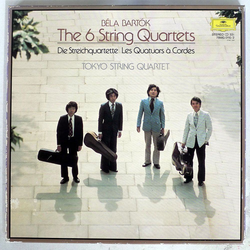 【やや傷や汚れあり】E4-342＜LP/DIGITAL/英盤/美盤＞「Bartok:String Quartets, Nos.5 & 6」Lindsay String Quartetの落札情報 ...